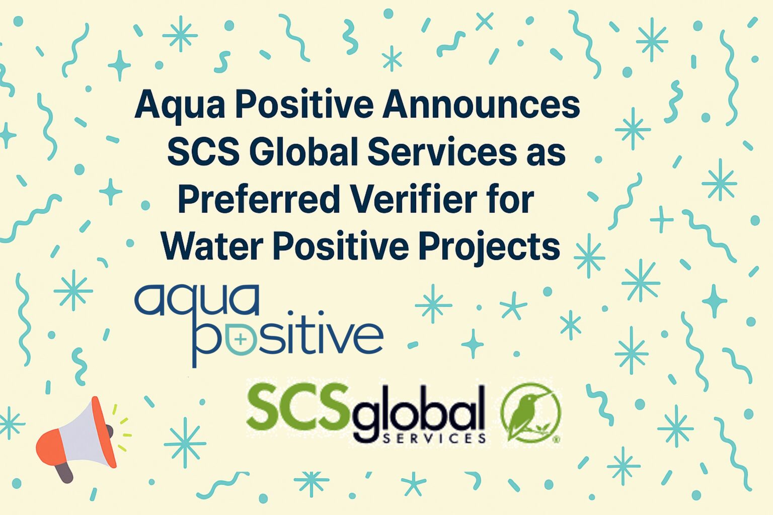 Aqua Positive Announces SCS Global Services as Preferred Verifier for ...